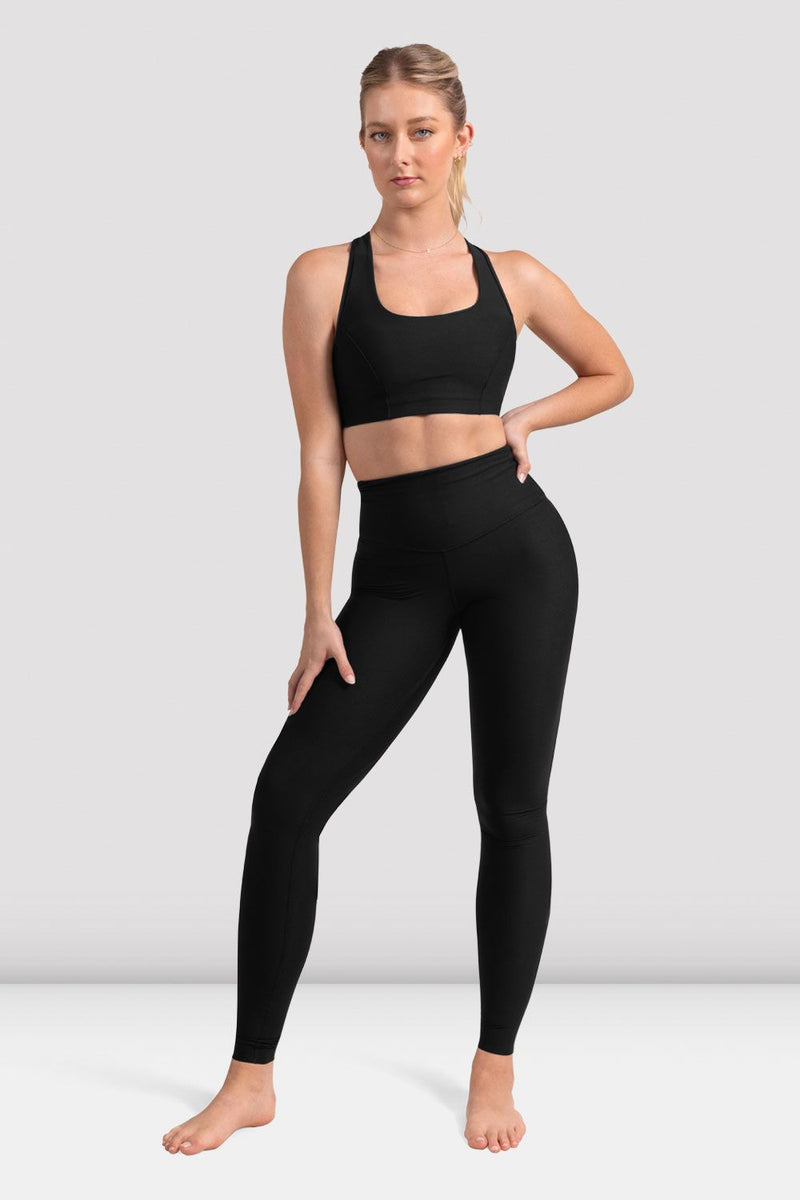 BLOCHsculpt™ Racerback High Compression Sports Bra - Ebony | BLOCH ...