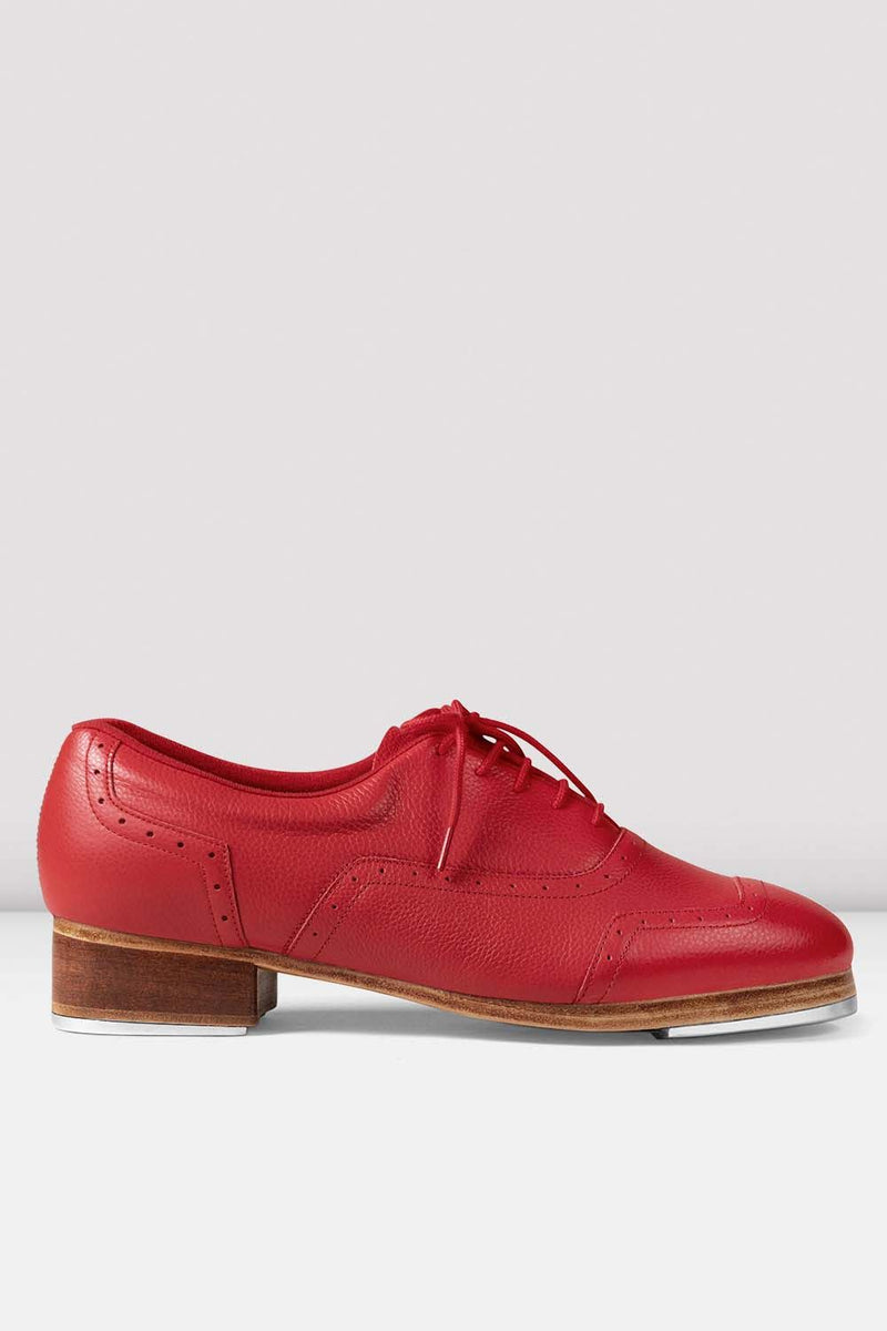 Mens Jason Samuels Smith Pebble Leather Tap Shoes, Red – BLOCH Dance UK