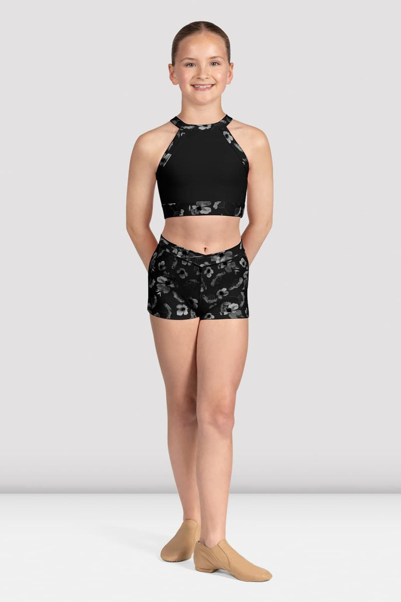 Girls Aella Mesh Back Crop Top, Black – BLOCH Dance UK