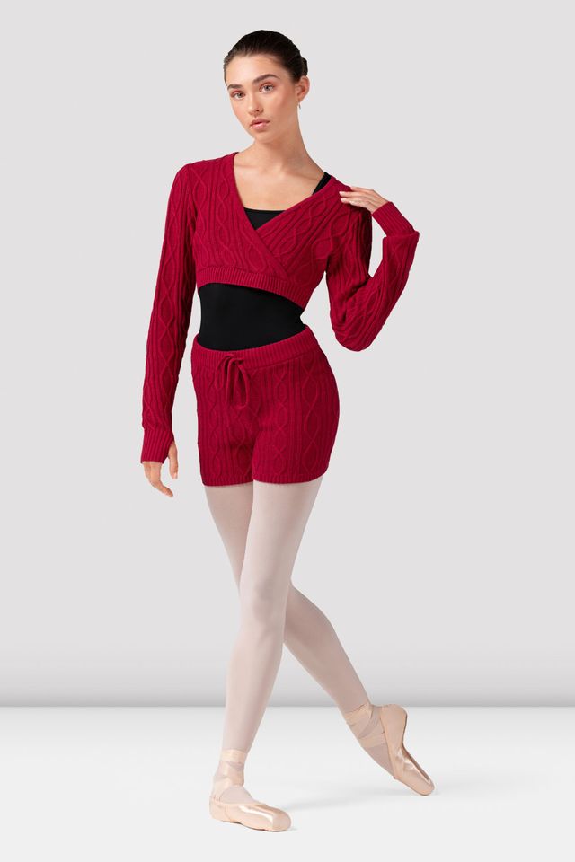 Ladies Lutina Knit Short, Red – BLOCH Dance UK