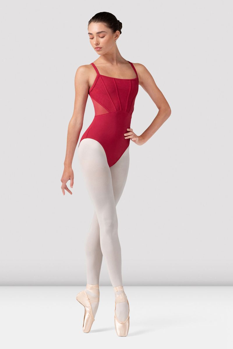 Ladies Mia Mesh Back Leotard, Red – BLOCH Dance UK