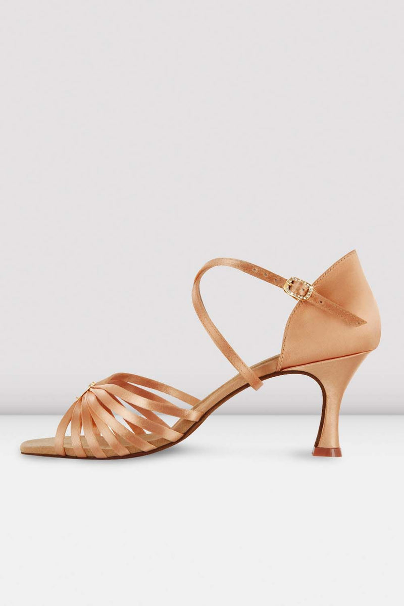 Ladies Rosalina Satin Latin Shoes, Tan – BLOCH Dance UK