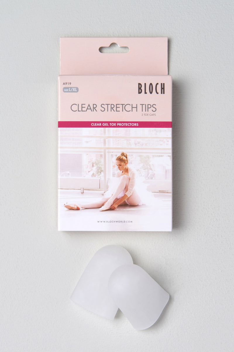 Clear Stretch Tips, Clear – BLOCH Dance UK