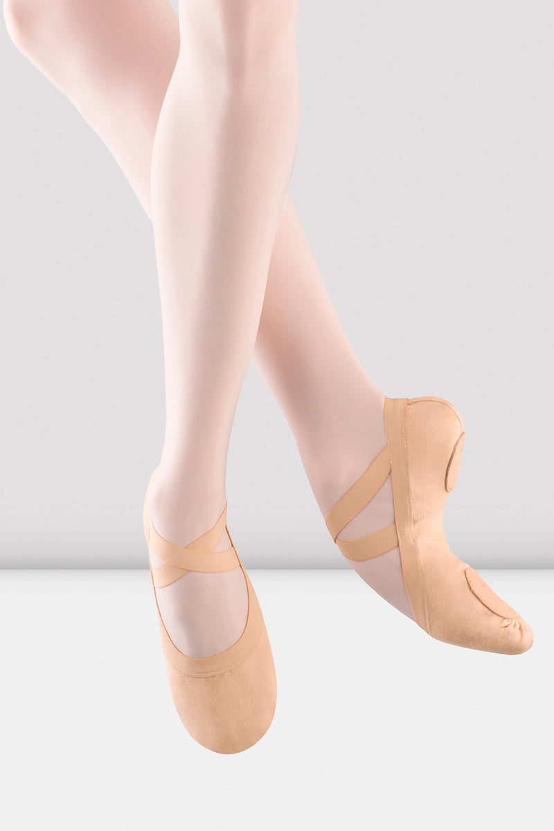 Ladies Pro Elastic Canvas Ballet Shoes, Sand – BLOCH Dance UK